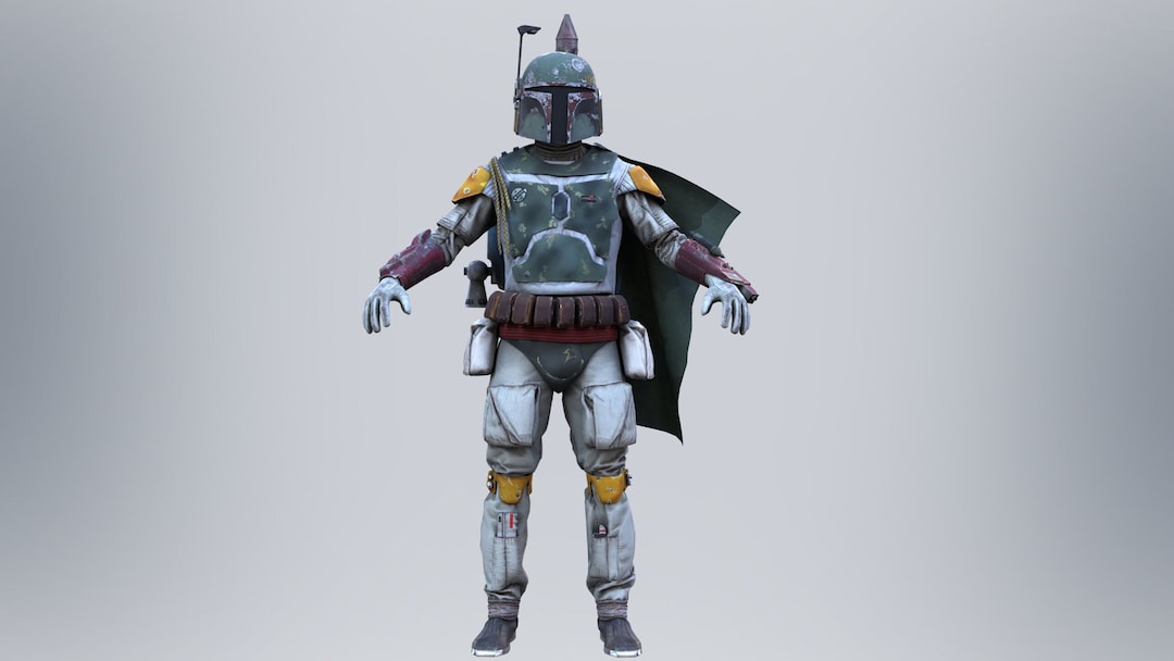 Boba Fett ROTJ Accurate Full Body Wearable Armor and Helmet and Jetpack ...
