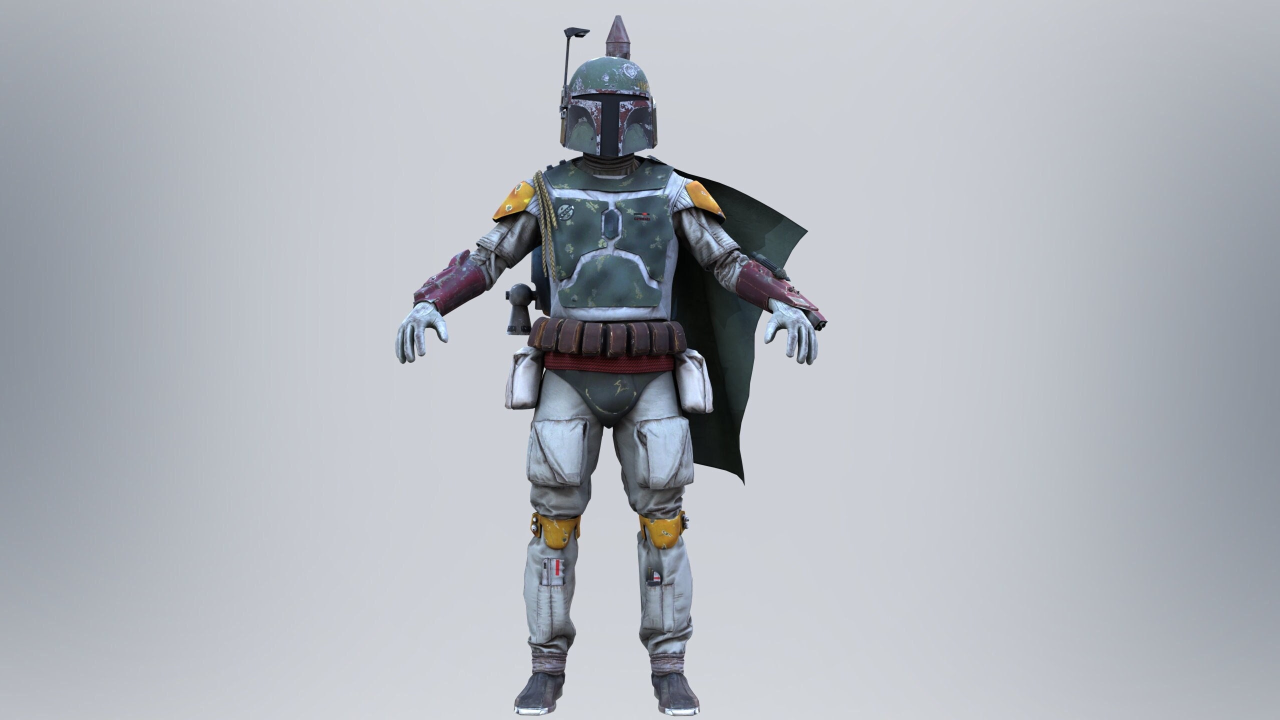 Boba Fett ROTJ Accurate Full Body Wearable Armor and Helmet - Etsy