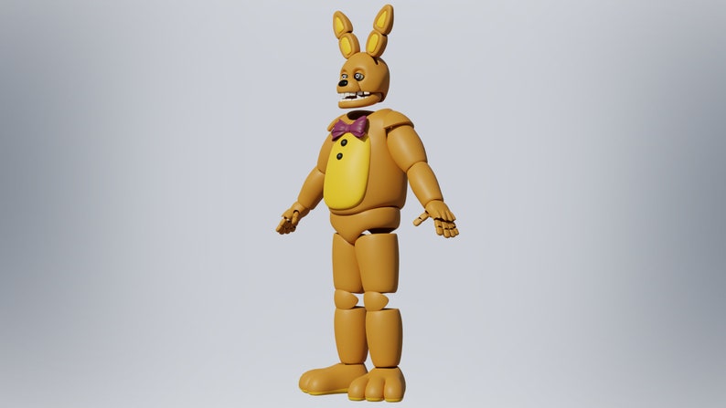 FNAF Spring Bonnie Movie Version Wearable Head Helmet Mask Fnaf ...