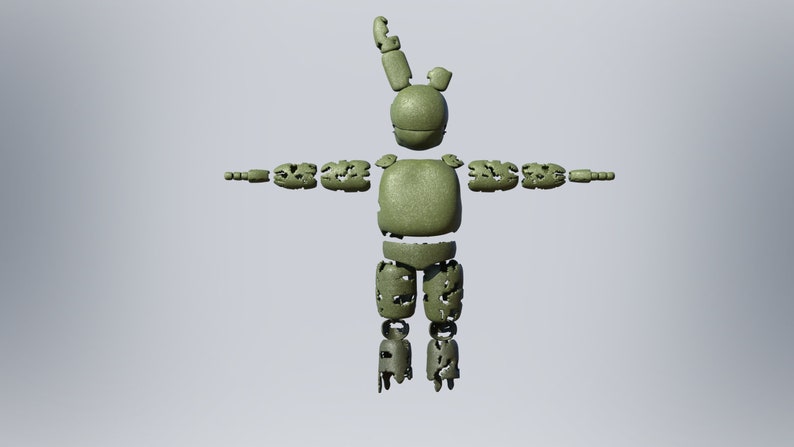 FNAF Springtrap Full Body Wearable Armor and Head Fnaf - Etsy