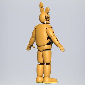 FNAF Spring Bonnie Withered Movie Version Full Body Wearable Armor and ...