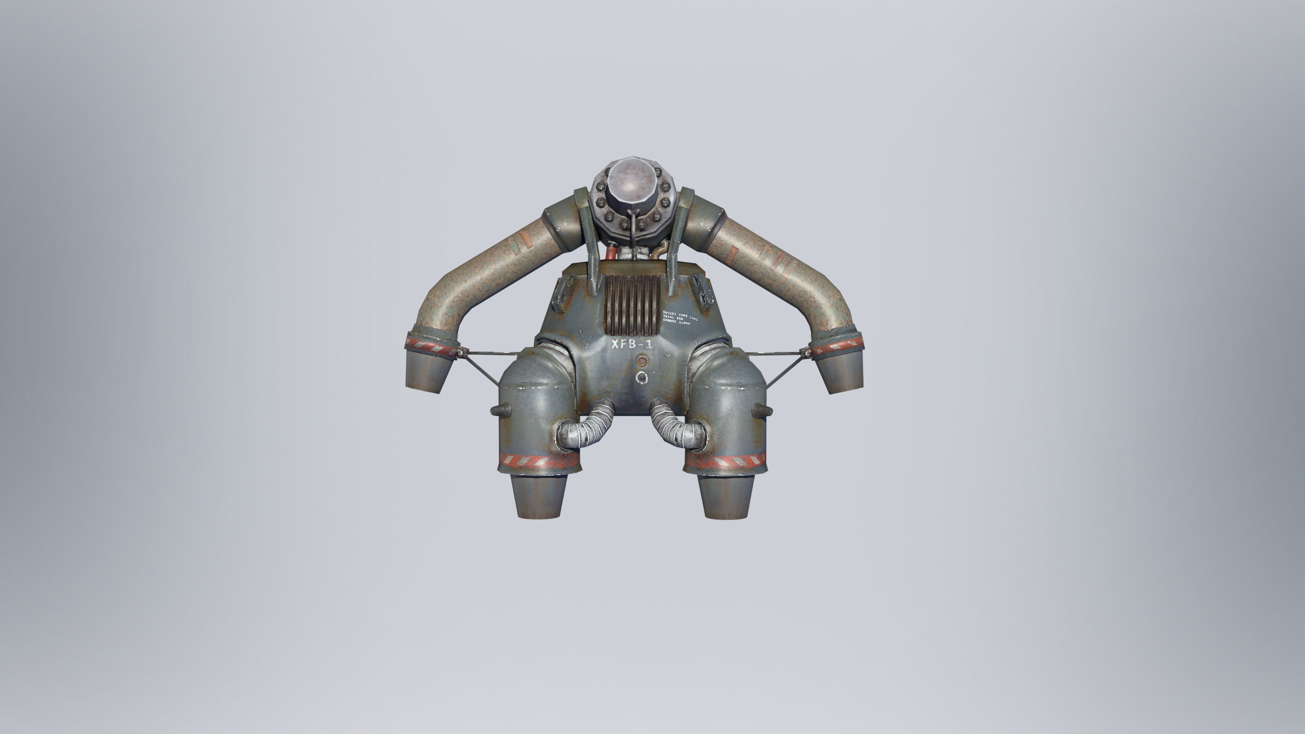 Fallout 4 X-01 Enclave Power Armor Full Body Wearable Armor and Helmet ...