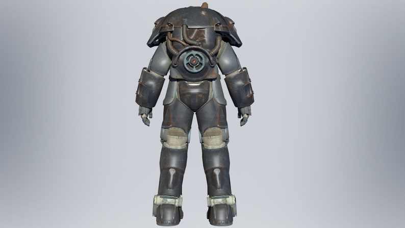 Fallout 4 X-01 Enclave Power Armor Full Body Wearable Armor and Helmet ...