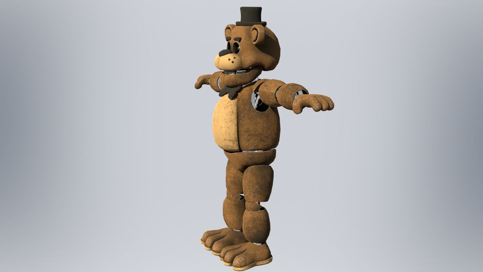 Freddy 1 Furry Wearable Armor and Helmet Mask Custom Full Body Freddy ...