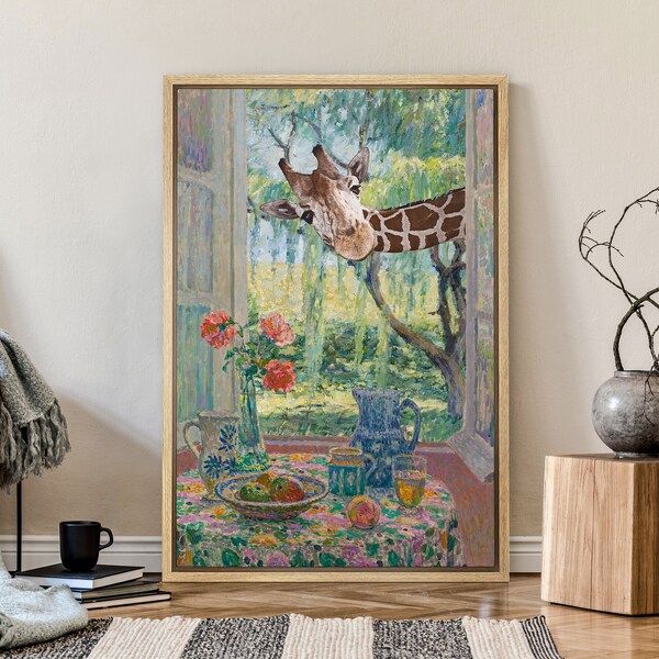 Modern Giraffe - Etsy