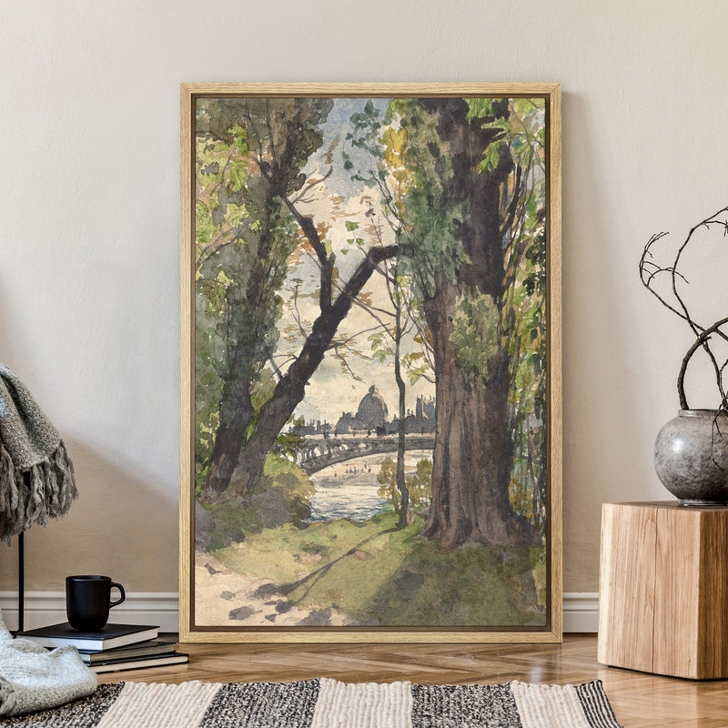 Tree Framed Wall Art - Etsy