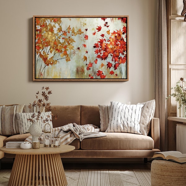Fall Canvas Wall Art - Etsy