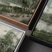 Framed Mountain Forest Wall Art Set of 3, Watercolor Pine Tree ...
