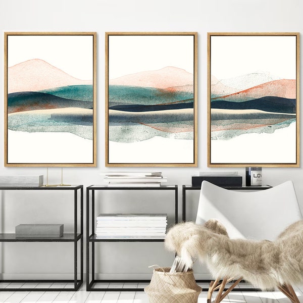 Abstract Landscape Wall Art - Etsy
