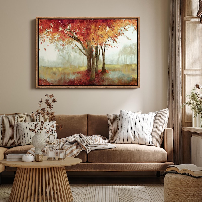 Framed Maple Tree Artwork - Etsy