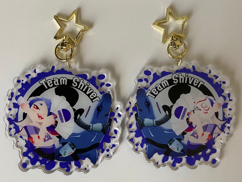 Shiver Two-sided Acrylic Charm - Etsy