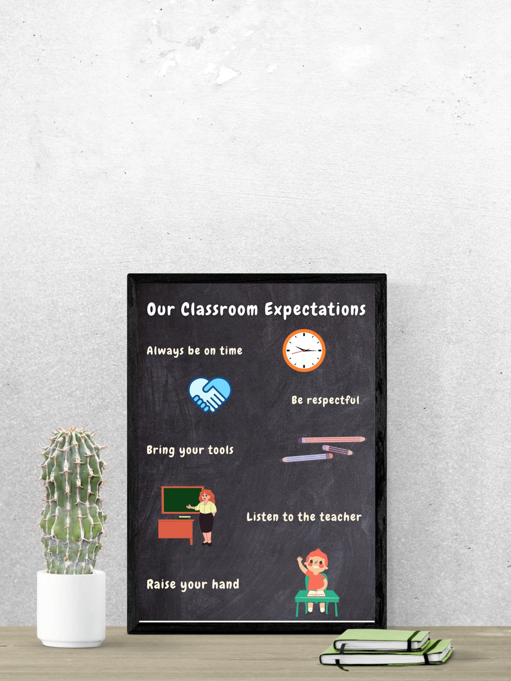 Classroom Expectations for Teachers, Student Rules for Classroom - Etsy