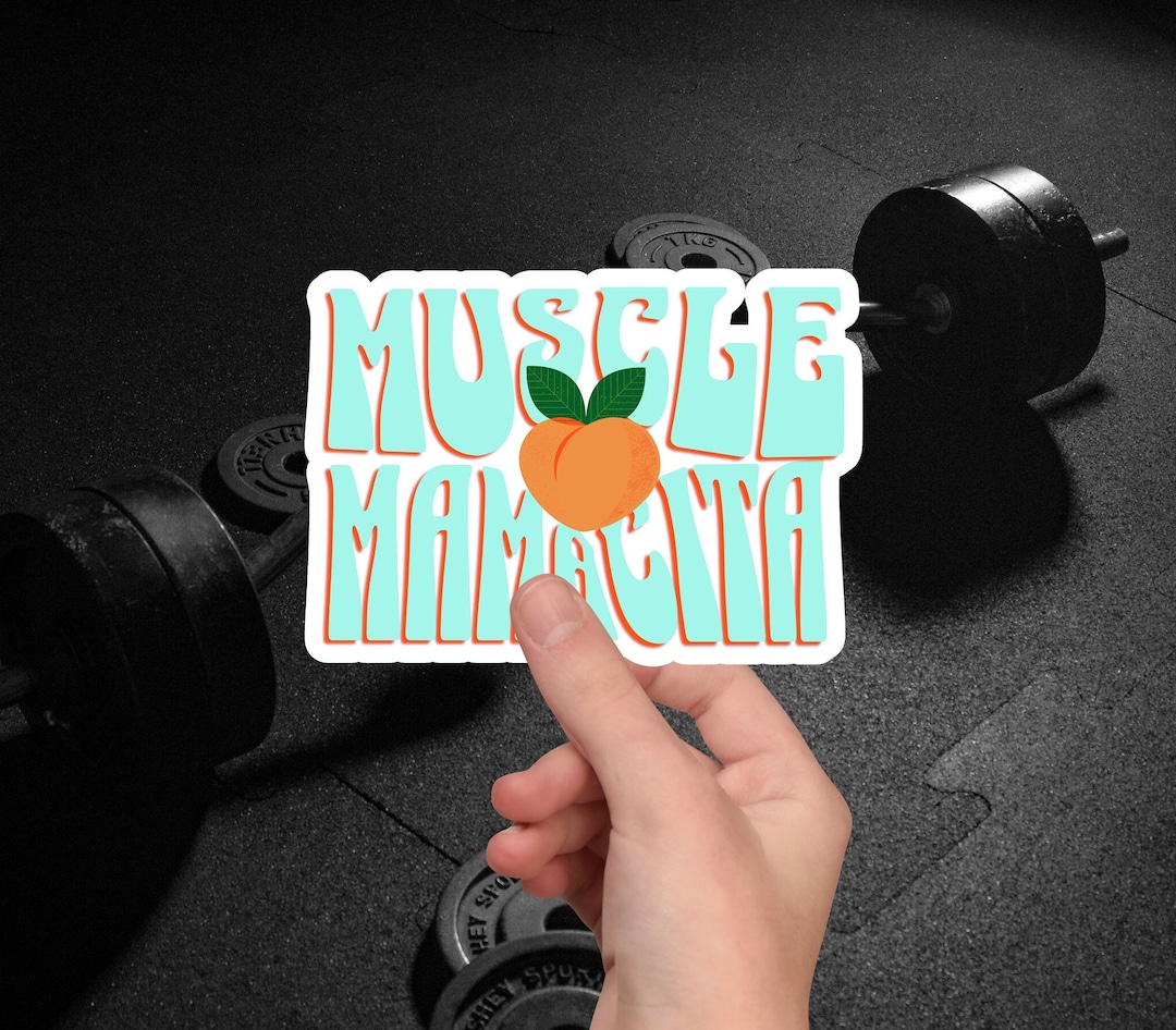 Muscle Mamacita Sticker, Muscle Mami Gift, Muscle Mommy, Fitness Lover ...