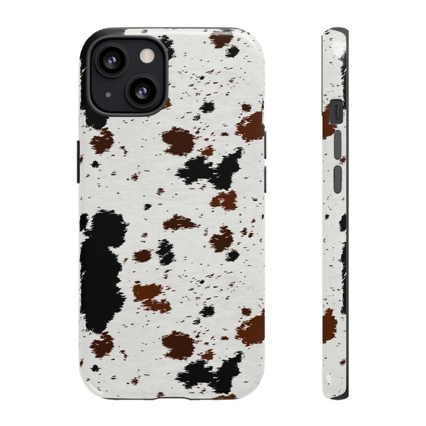 Cowhide Custom Phone Case - Etsy