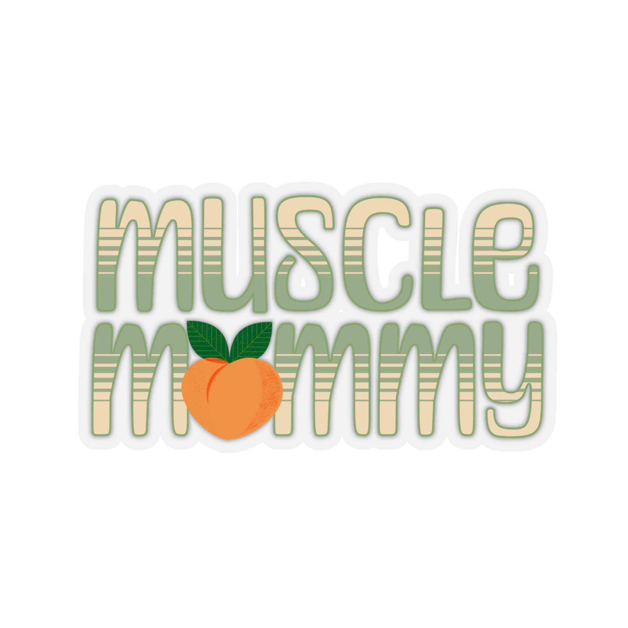 Muscle Mommy Sticker, Fitness Sticker for Water Bottle, Fit Girl Laptop ...