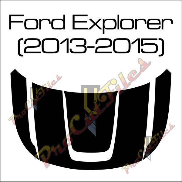 Ford Explorer Decal - Etsy