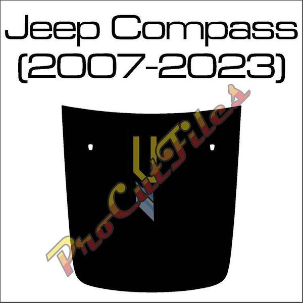 Jeep Compass Hood Decal - Etsy