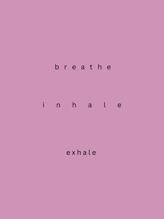 Breathe Poster