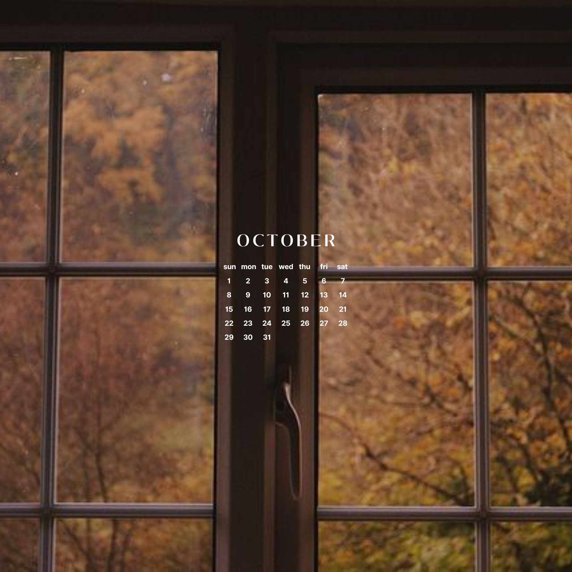 2023 Monthly Calendar Desktop or Laptop Wallpaper September Through ...