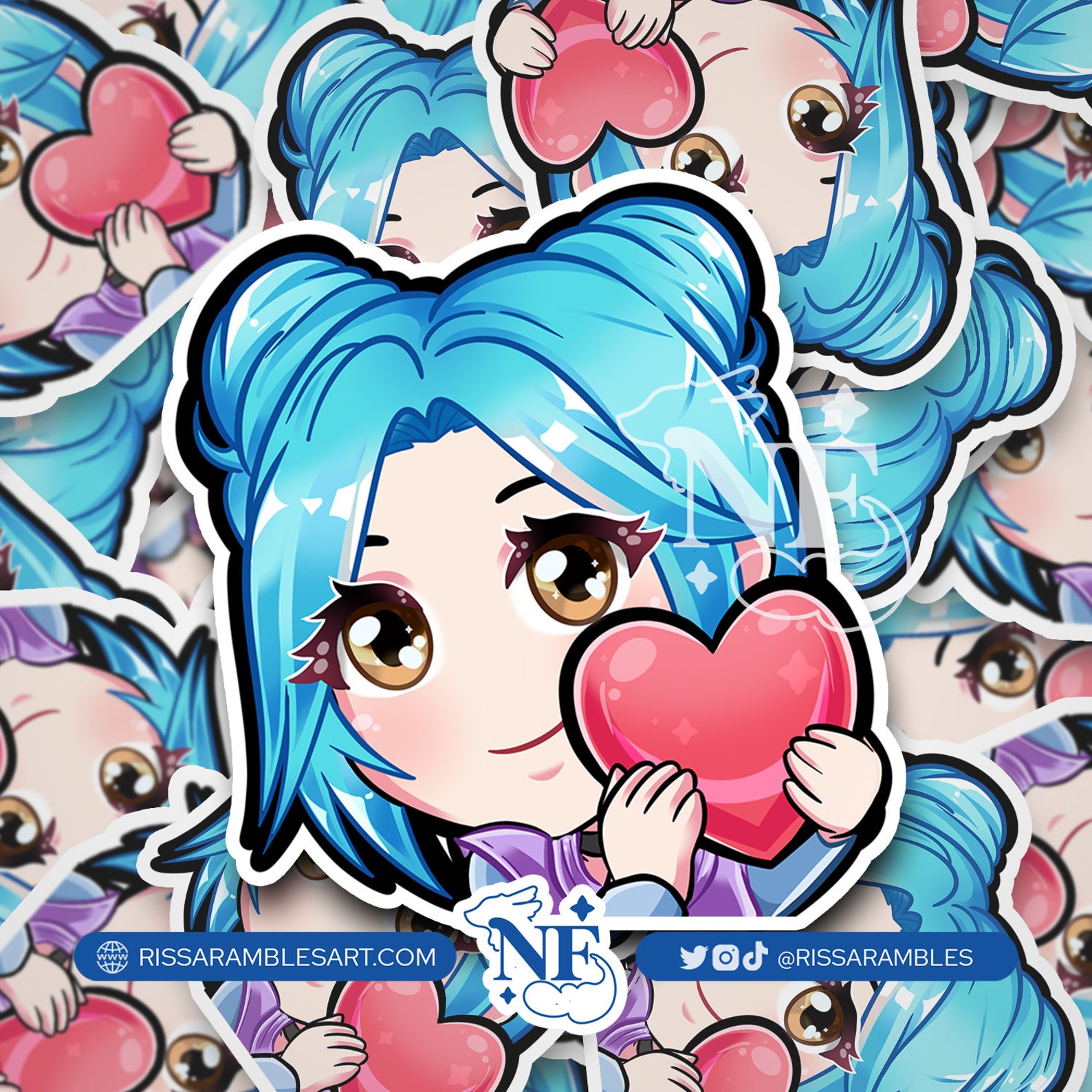 Nea Love Dead by Daylight Stickers | Gaming Stickers | Gamer Sticker ...