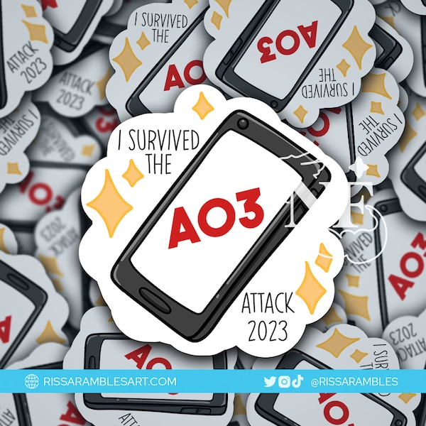 Ao3 Stickers - Etsy