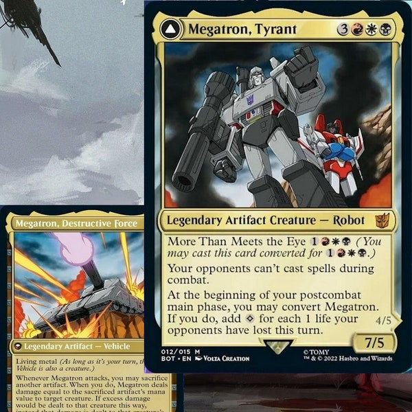 Megatron Commander Deck - Etsy