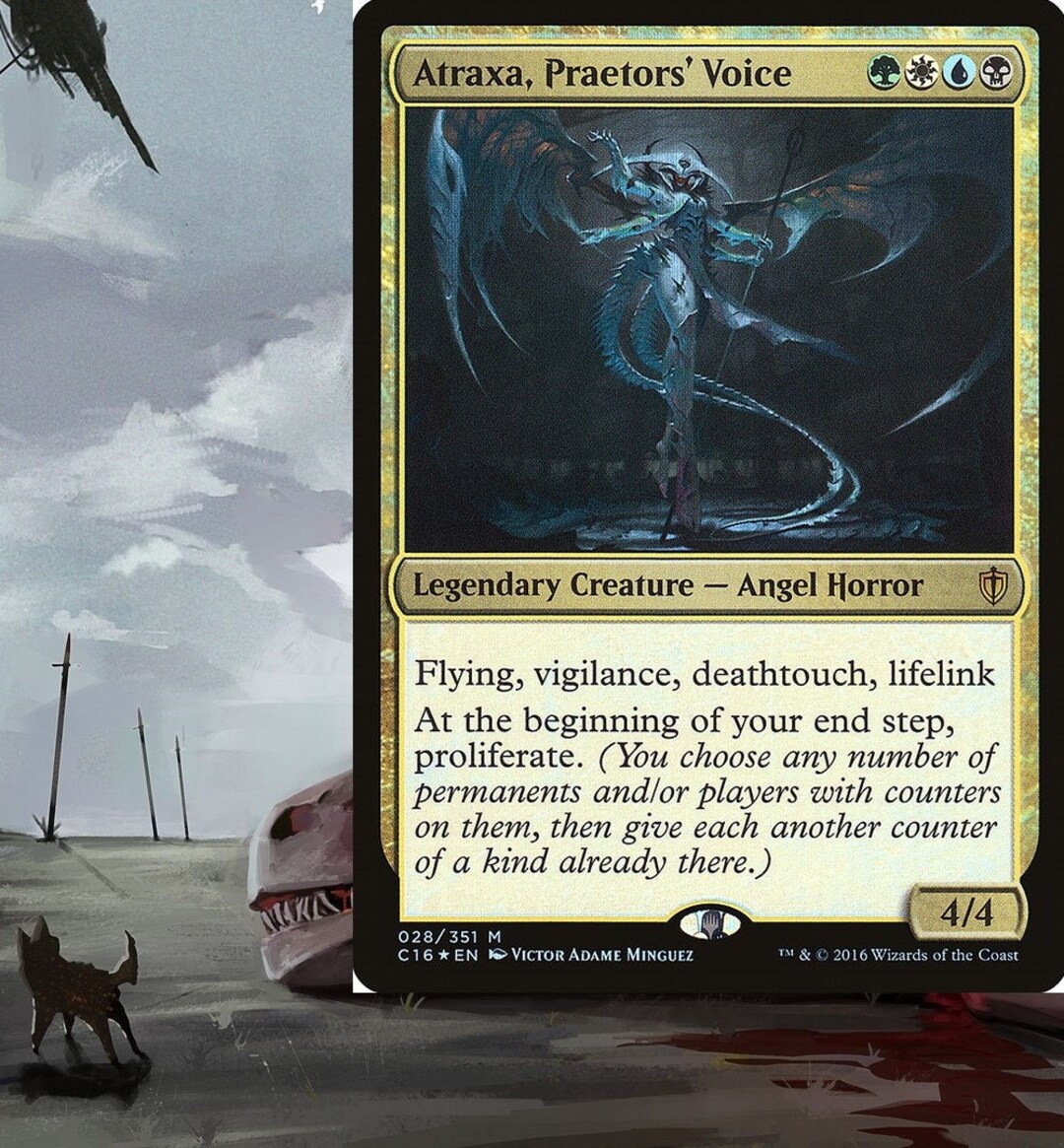 Atraxa, Praetors Voice Toxic Infect Commander Deck Magic MTG Ready-to ...