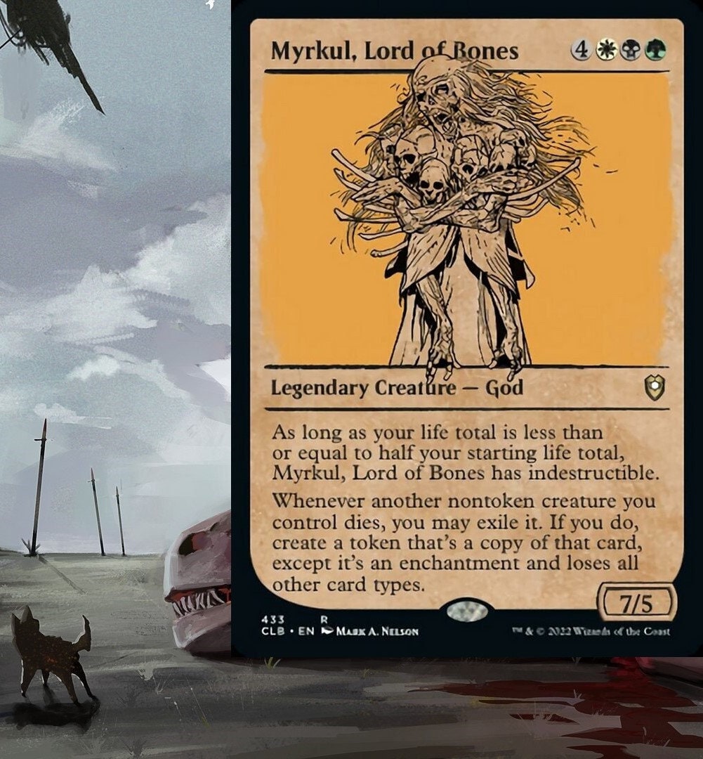 Myrkul, Lord of Bones TOKENS Commander Deck MTG Ready-to-play Magic EDH ...