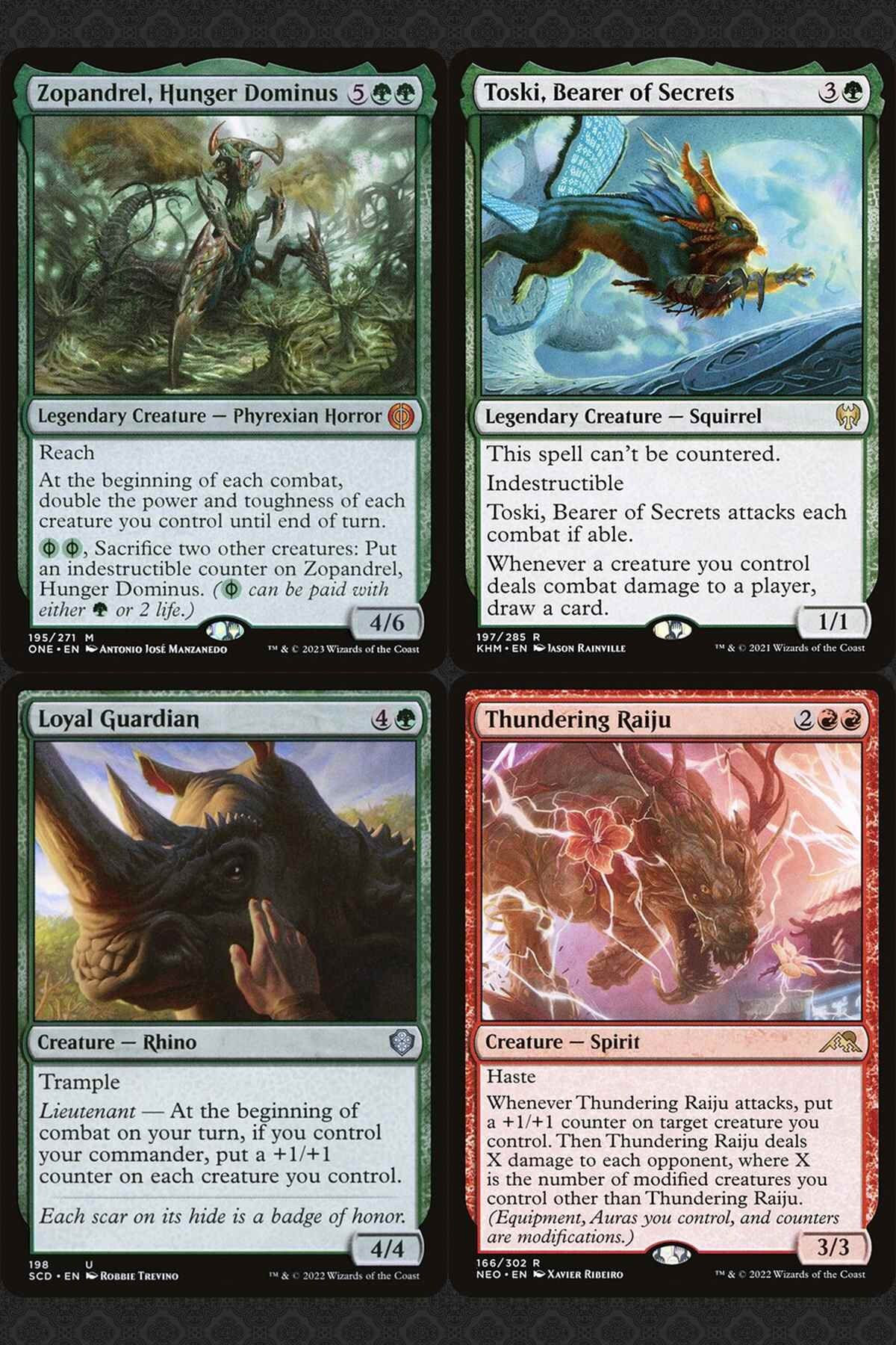 Minsc & Boo, Timeless Heroes Commander Deck Red/green Magic MTG Ready ...