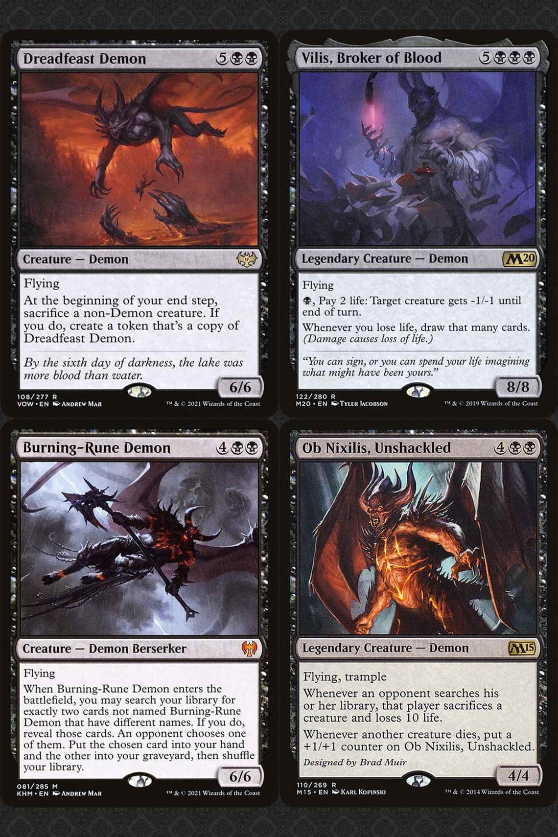 Shadowborn Apostle Cleric Commander Deck EDH Magic MTG - Etsy