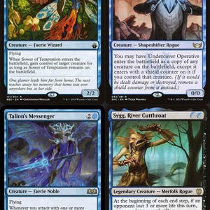 Talion, the Kindly Lord FAERIE Commander Deck EDH Magic Cards MTG Ready ...