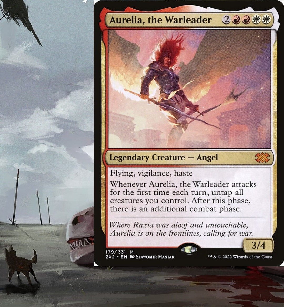 Aurelia, the Warleader Commander Deck ANGELS Magic Cards MTG Ready-to ...