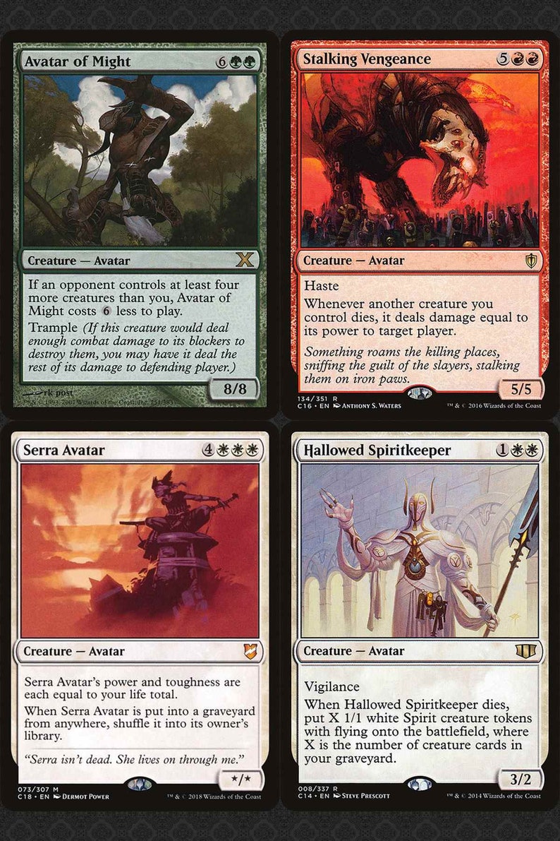 Progenitus AVATAR Tribal Commander Deck EDH Magic MTG Ready-to-play 100 ...