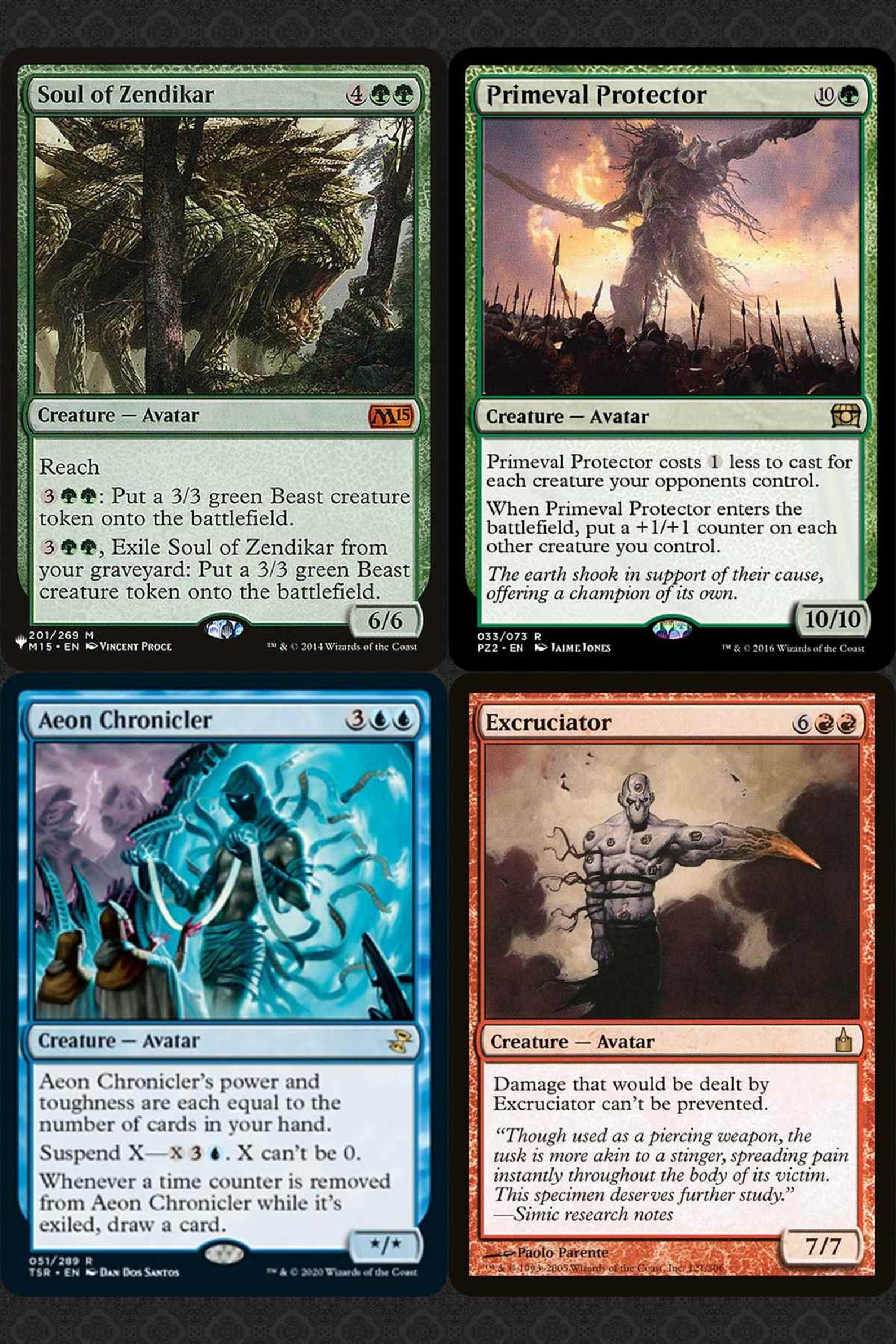 Progenitus AVATAR Tribal Commander Deck EDH Magic MTG Ready-to-play 100 ...