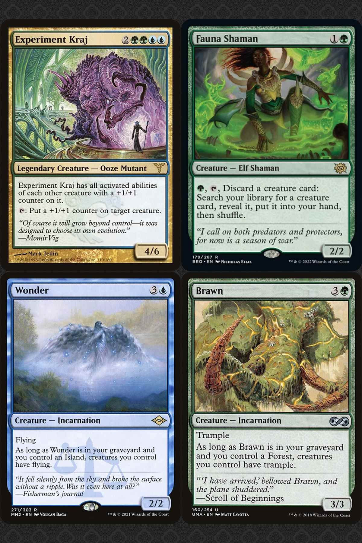 The Mimeoplasm Commander Deck EDH Ready-to-play MTG Magic Alternate Art ...
