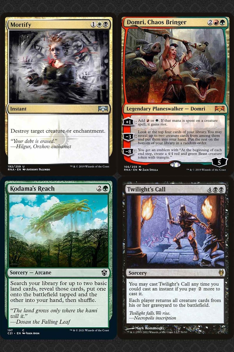 Progenitus AVATAR Tribal Commander Deck EDH Magic MTG Ready-to-play 100 ...