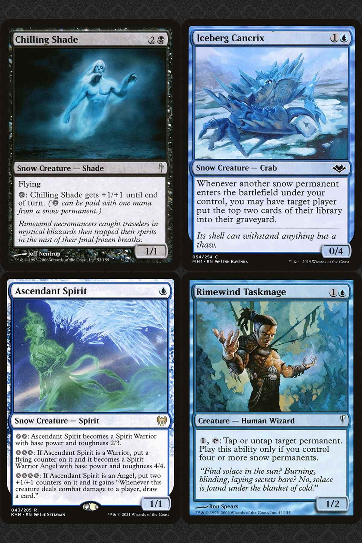 Jorn, God of Winter Snow Matters Commander Deck EDH MTG Magic Ready-to ...