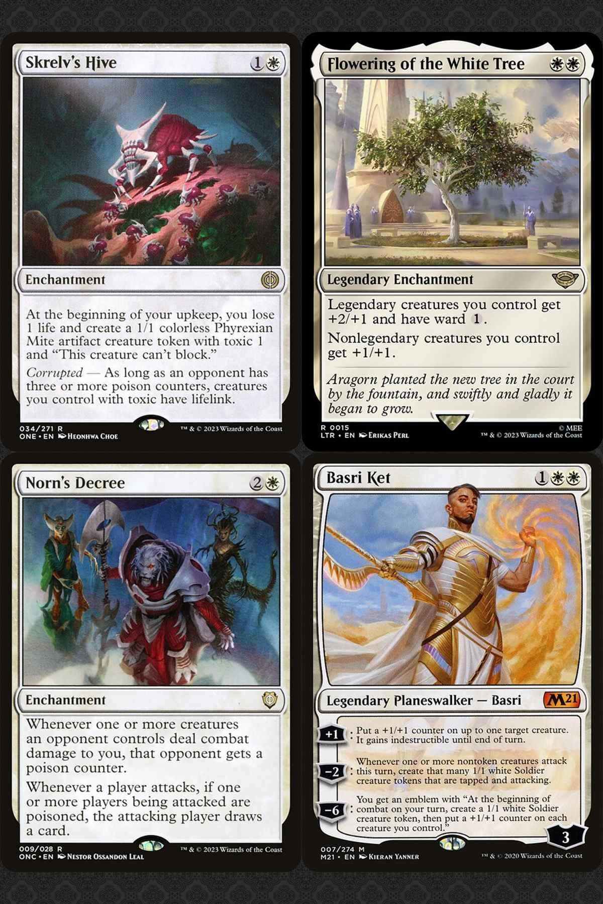 Skrelv, Defector Mite Commander Deck Toxic INFECT EDH Magic MTG Ready ...