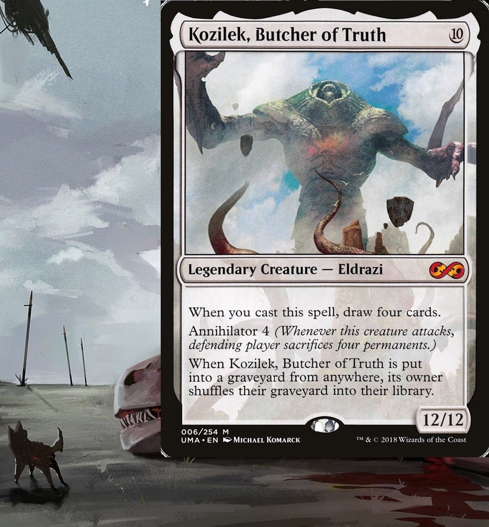 Kozilek, Butcher of Truth Commander Deck ELDRAZI EDH Ready-to-play ...
