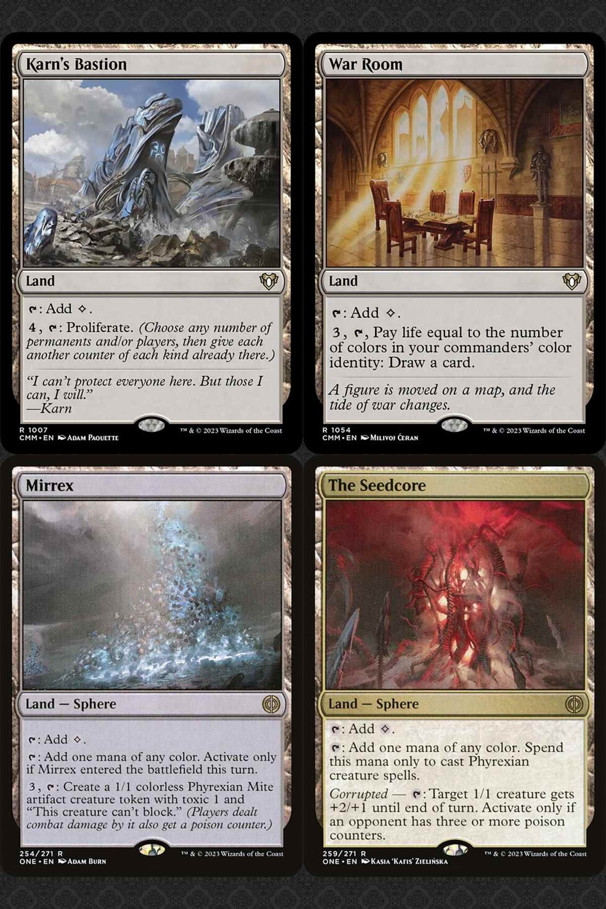 Skrelv, Defector Mite Commander Deck Toxic Infect EDH Magic MTG Ready ...