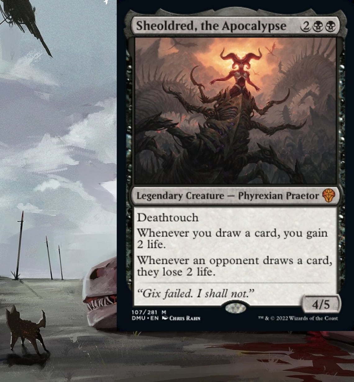 Sheoldred, the Apocalypse Commander Deck PRAETOR Pox Magic EDH MTG ...