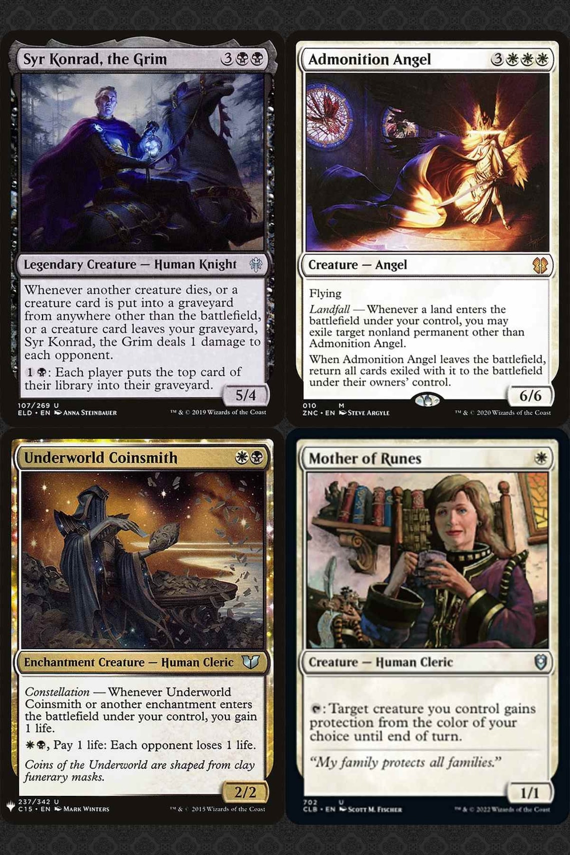 Myrkul, Lord of Bones TOKENS Commander Deck MTG Ready-to-play Magic EDH ...