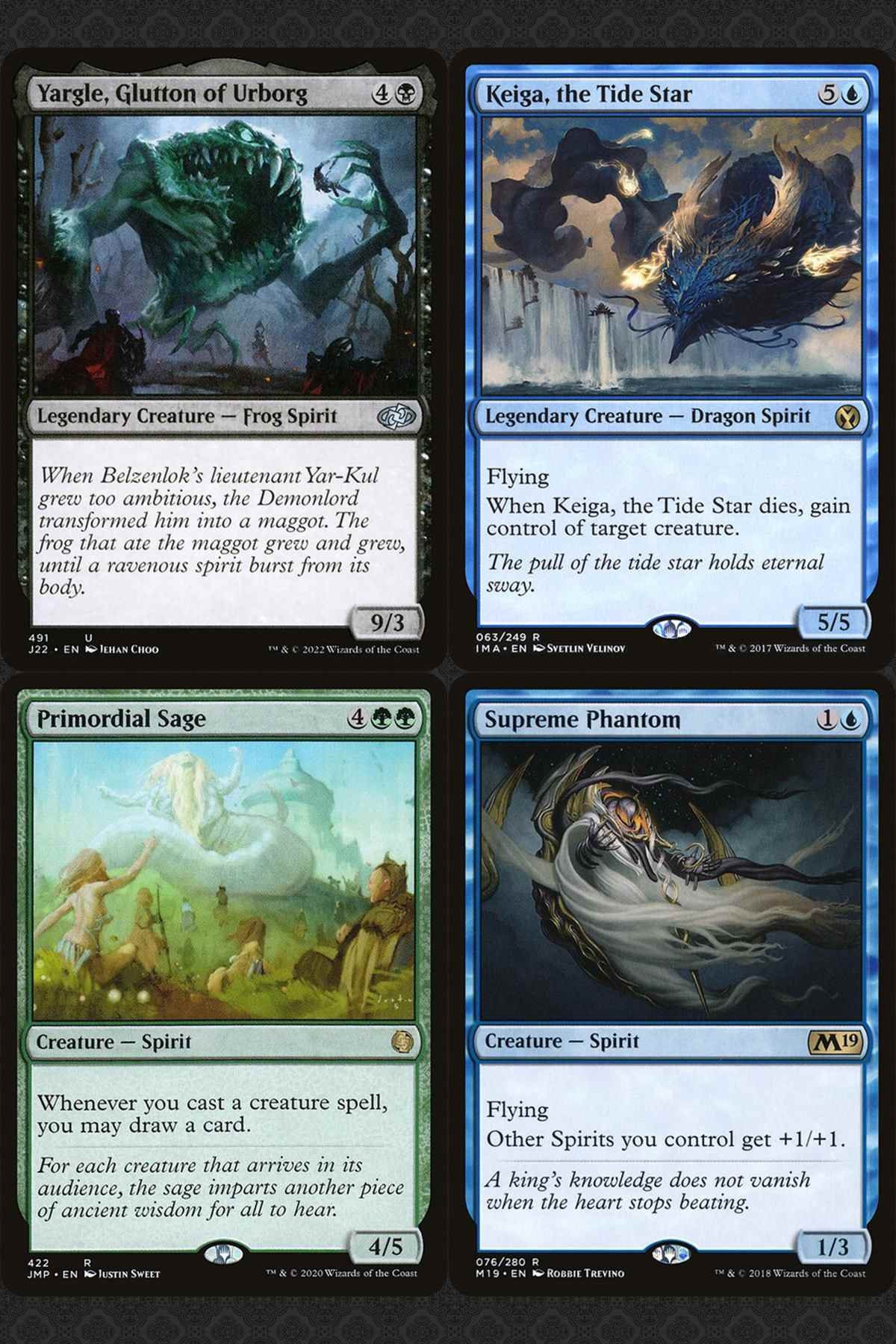 O Kagachi Vengeful Kami Spirits Commander Deck Edh Magic Mtg Ready To Play 5 Colors Etsy