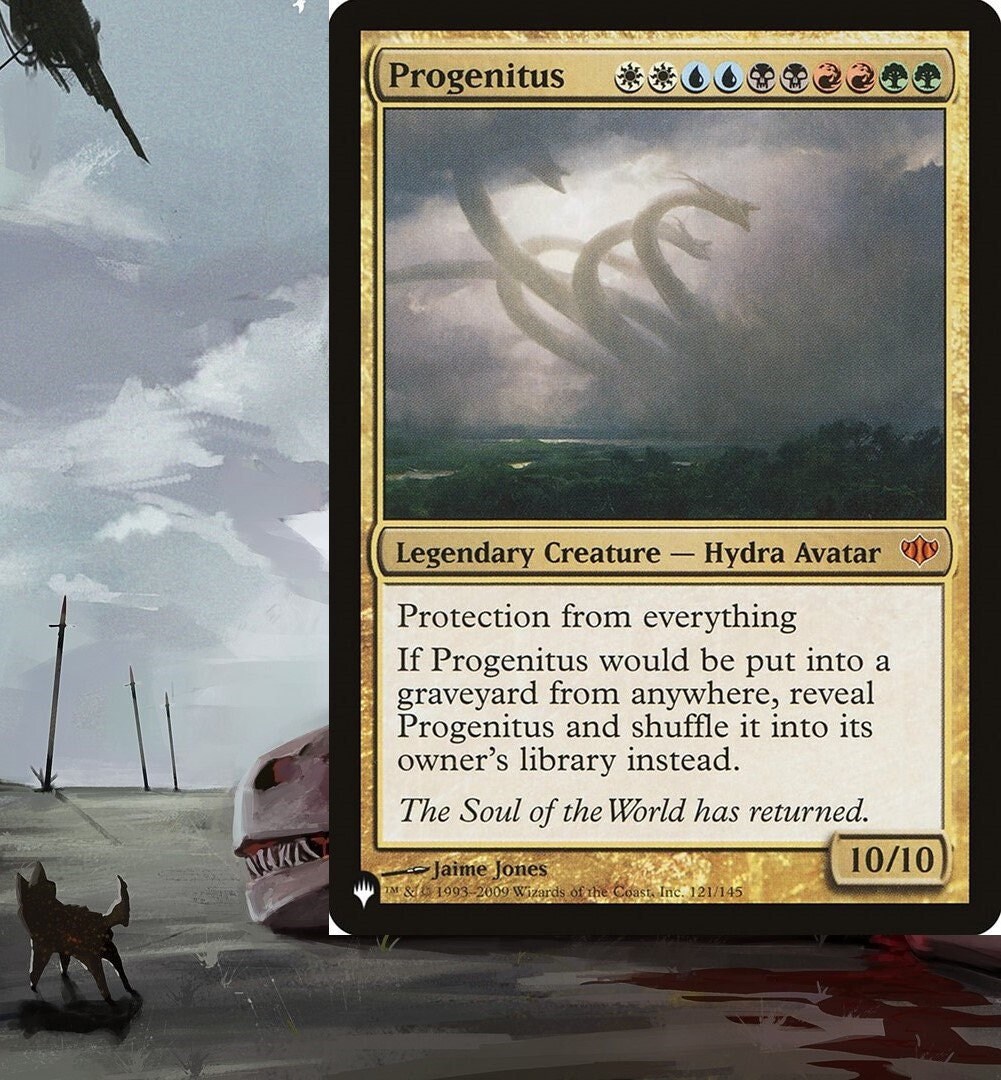 Progenitus AVATAR Tribal Commander Deck EDH Magic MTG Ready-to-play 100 ...