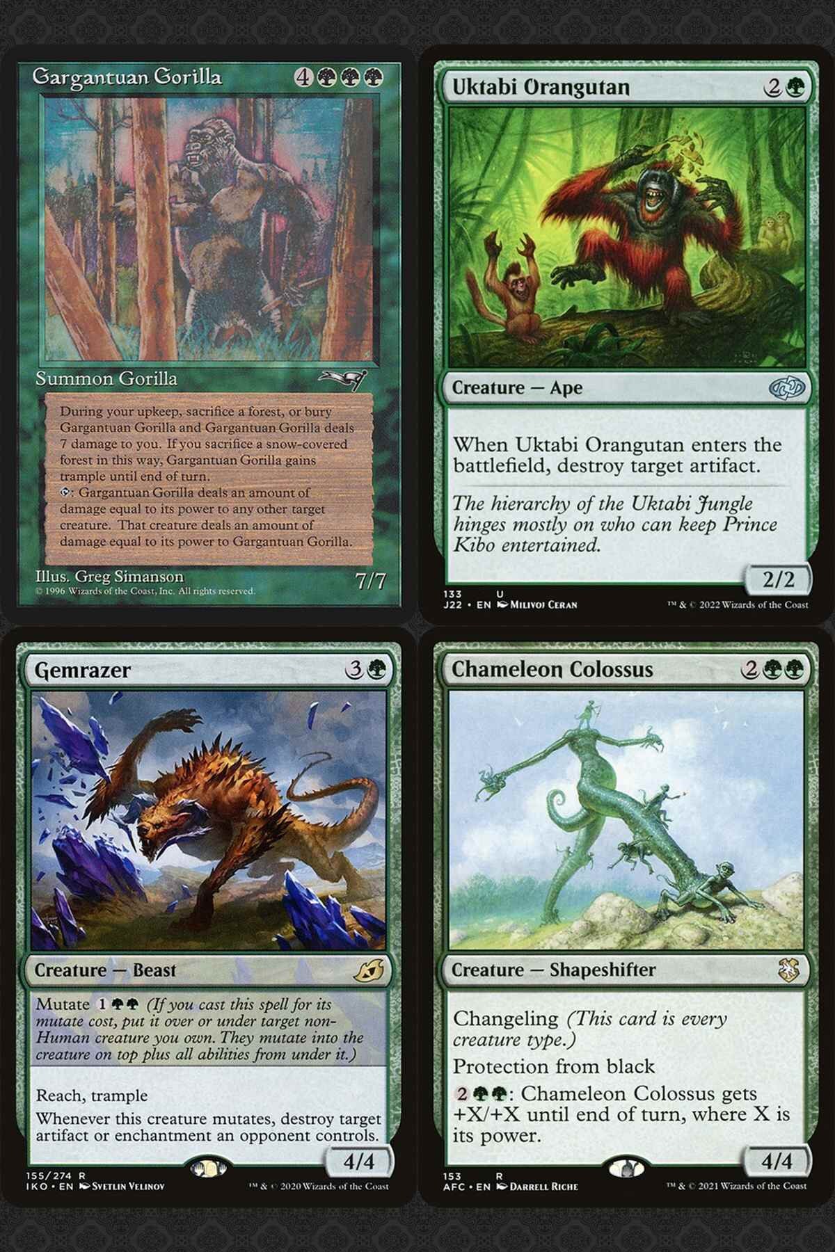 Kibo, Uktabi Prince Commander Deck Monkey Ape Tribal MTG Magic EDH ...