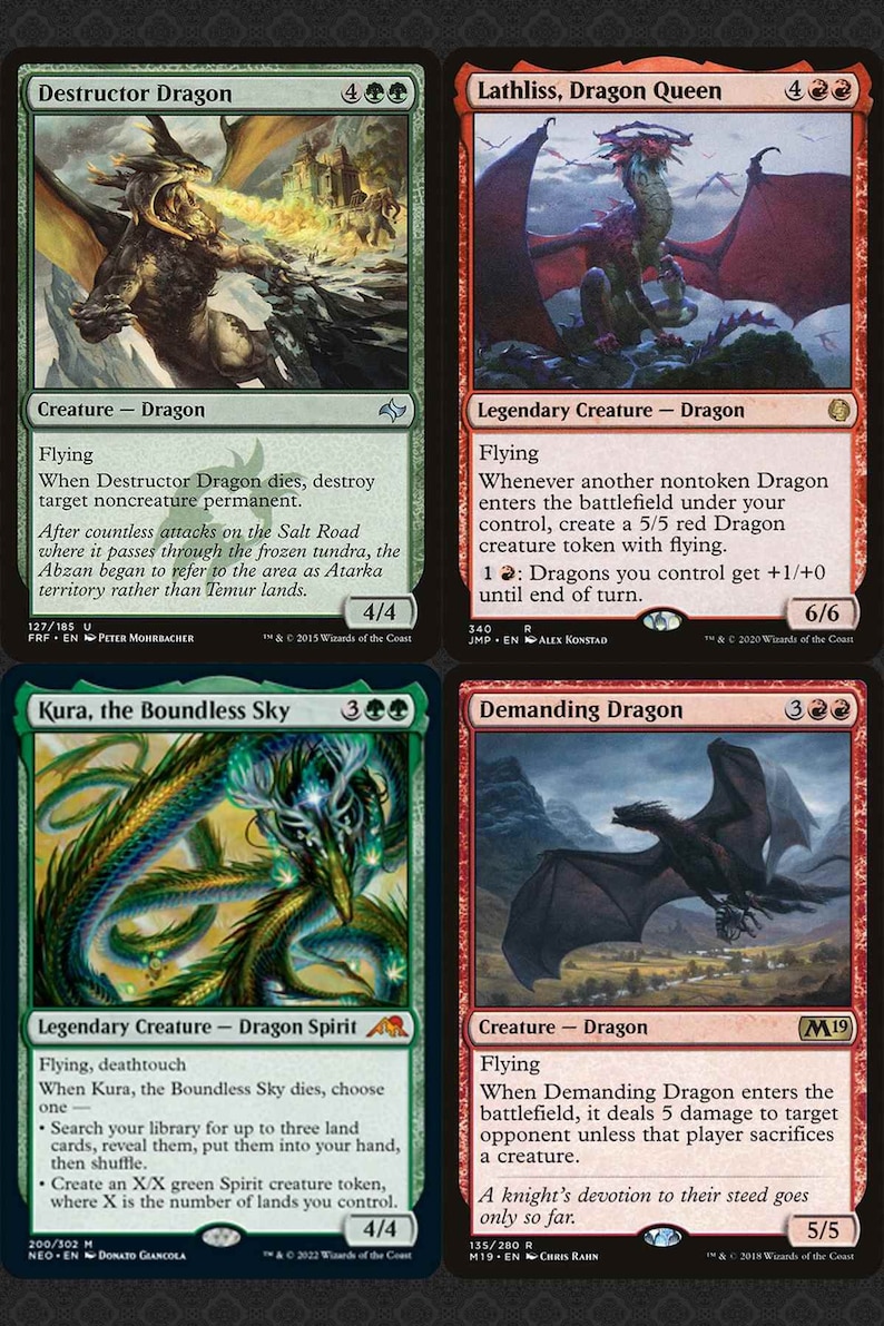 Miirym, Sentinel Wyrm DRAGONS Deck Commander Magic MTG Ready-to-play ...