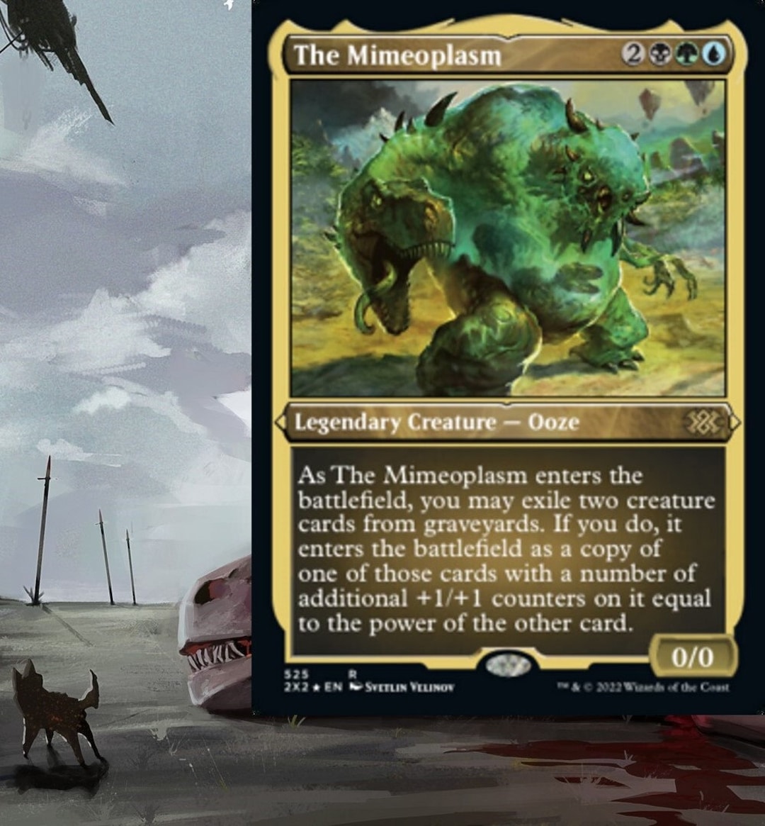 The Mimeoplasm Commander Deck EDH Ready-to-play MTG Magic Alternate Art ...