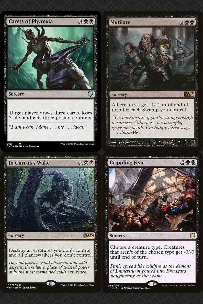 Karumonix, the Rat King Commander Deck RATS EDH Ready-to-play Infect ...