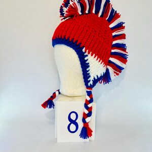 Buffalo Football Winter Mohawk Hat - Etsy