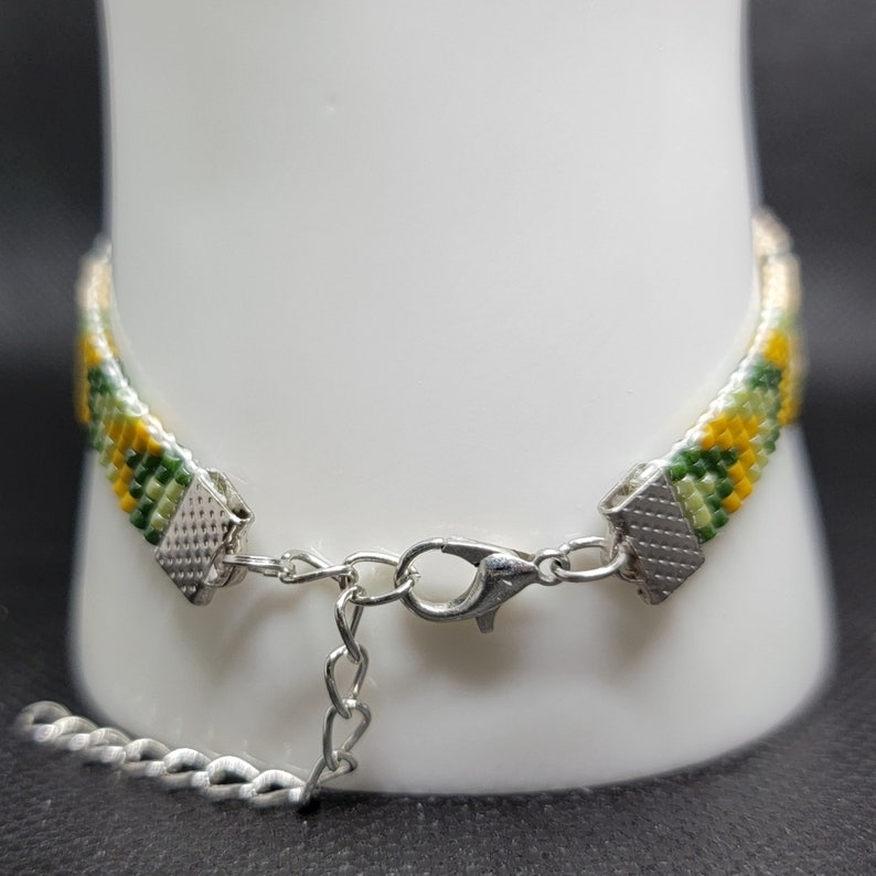 Boho Seed Bead Loom Bracelet, Adjustable Woven Jewelry - Etsy